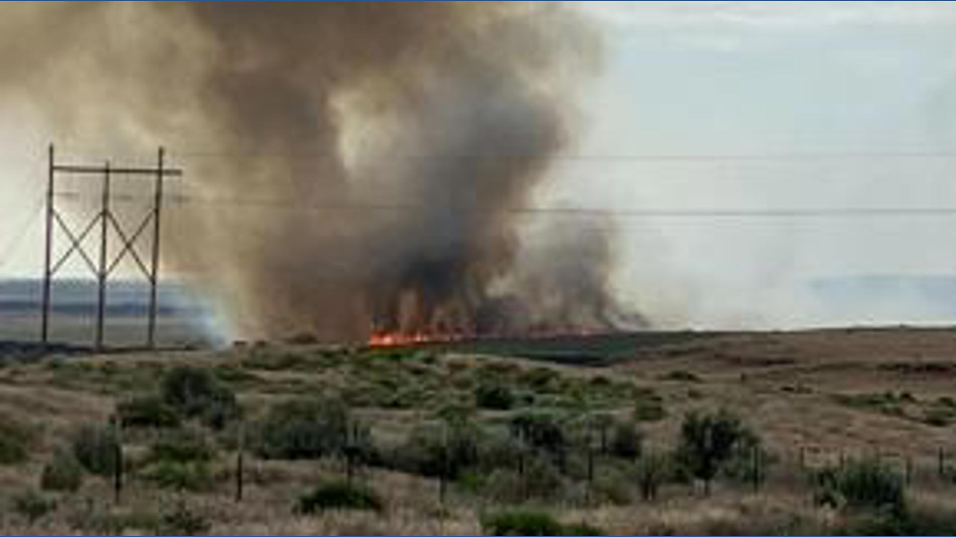 Moore Fire burns over 1,500 acres near Swan Falls Road