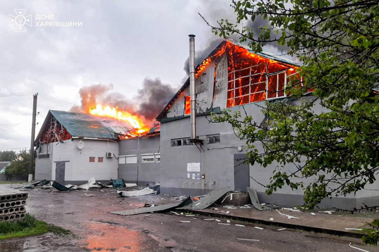 Russia burns down Protestant church in Ukraine's Kharkiv region