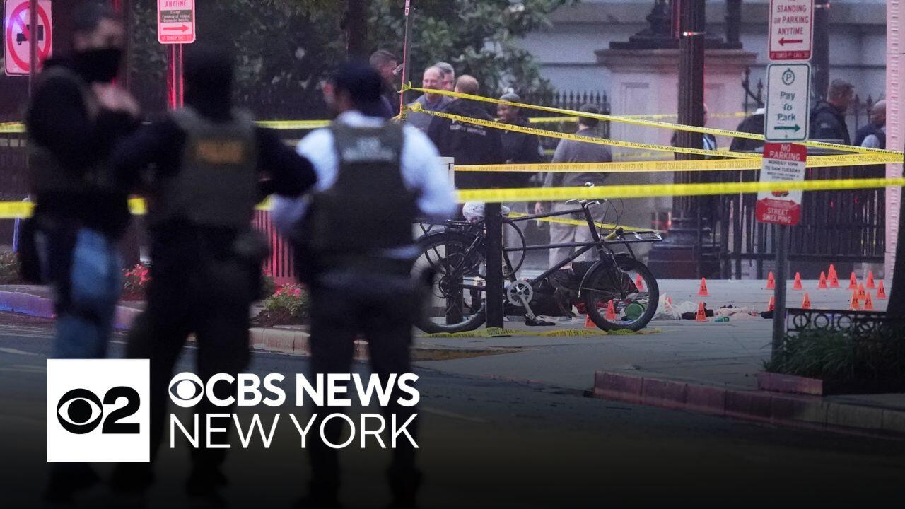 Gunman killed after opening fire outside White House, officials say
