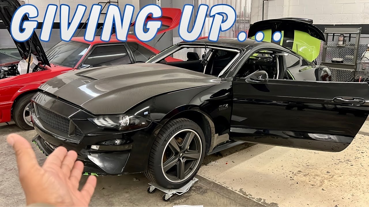 Quitting on my twin turbo Mustang build! Here's why