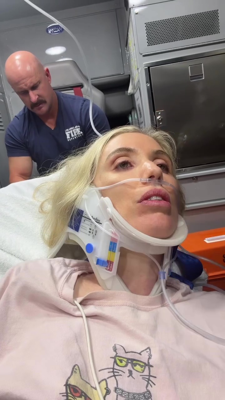 Comedian Laura Clery praises first responders after she was crushed by ...