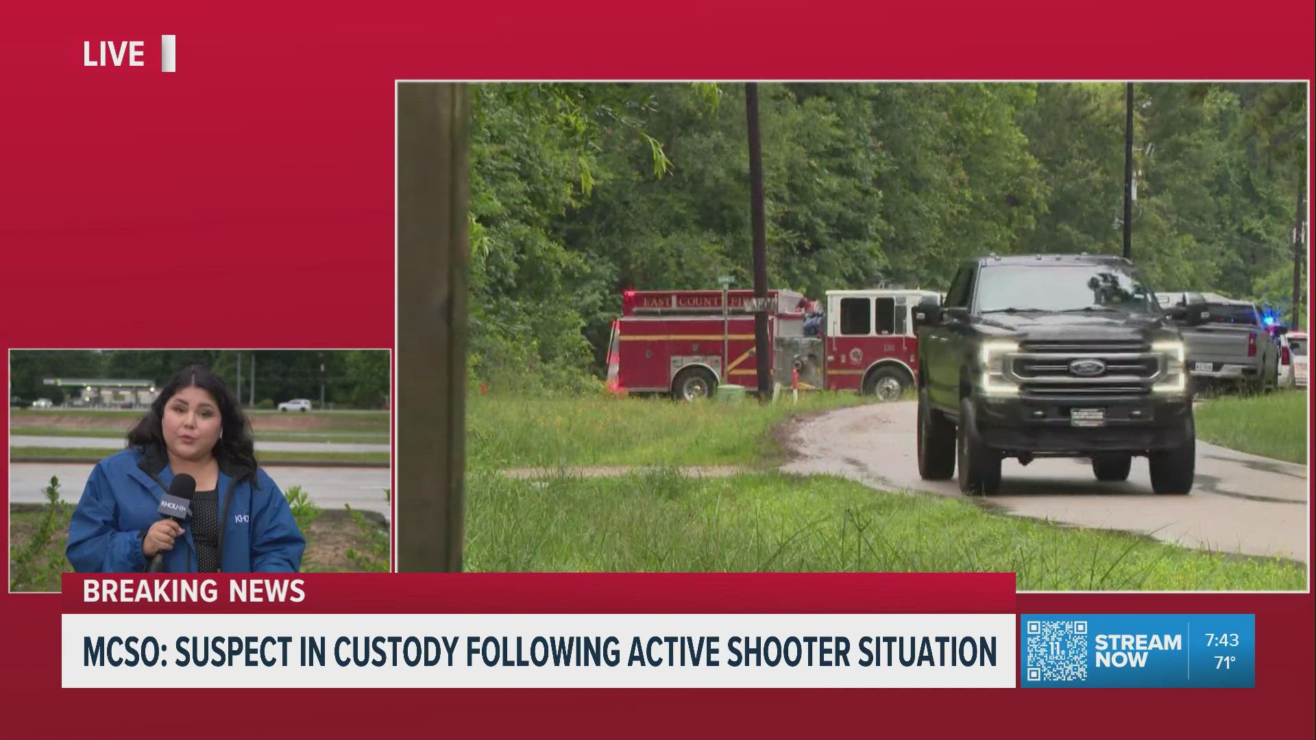 Suspect in custody after multiple people shot in Kings Colony neighborhood