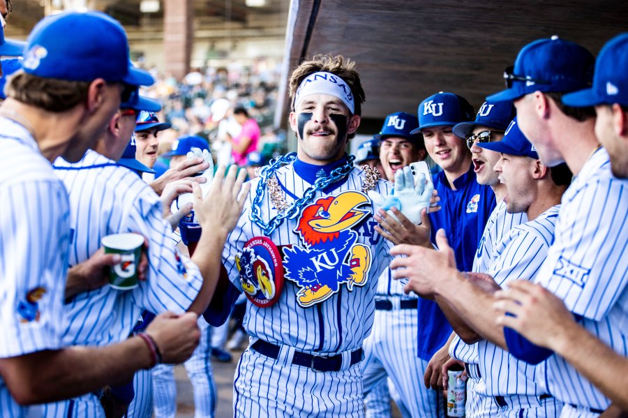 Kansas baseball beats West Virginia, becomes the first team to win Big ...