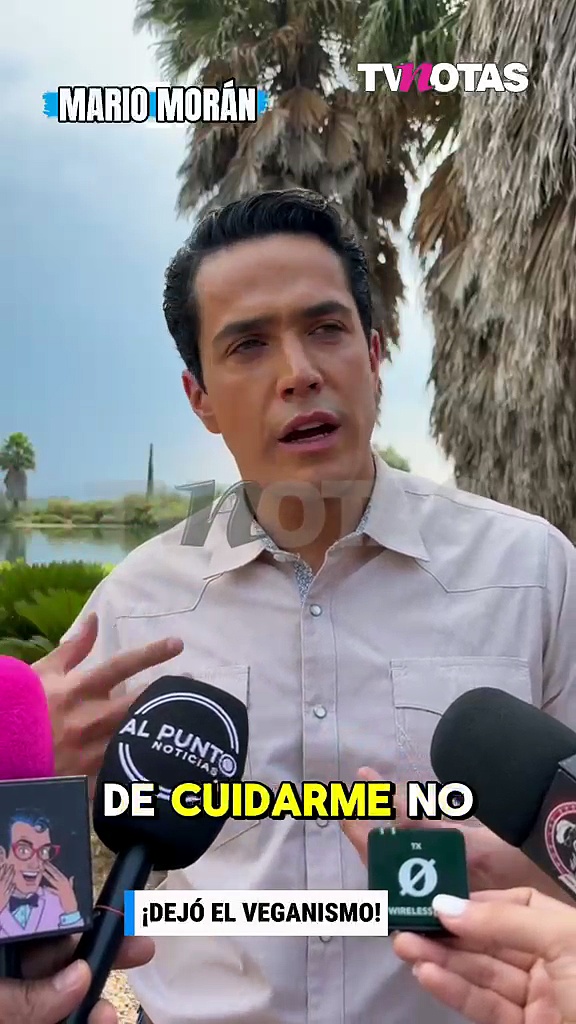 Mario Morán dejó el veganismo tras la muerte de sus padres