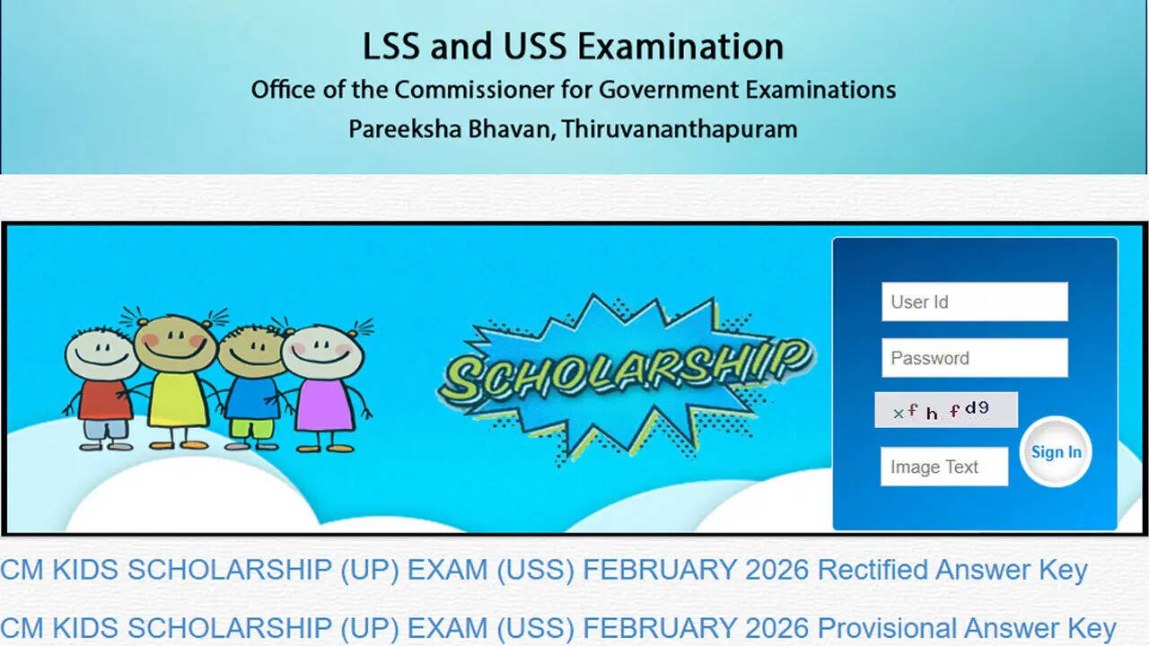 CM Kids LSS USS 2026 result released at bpekerala.in for Kerala students
