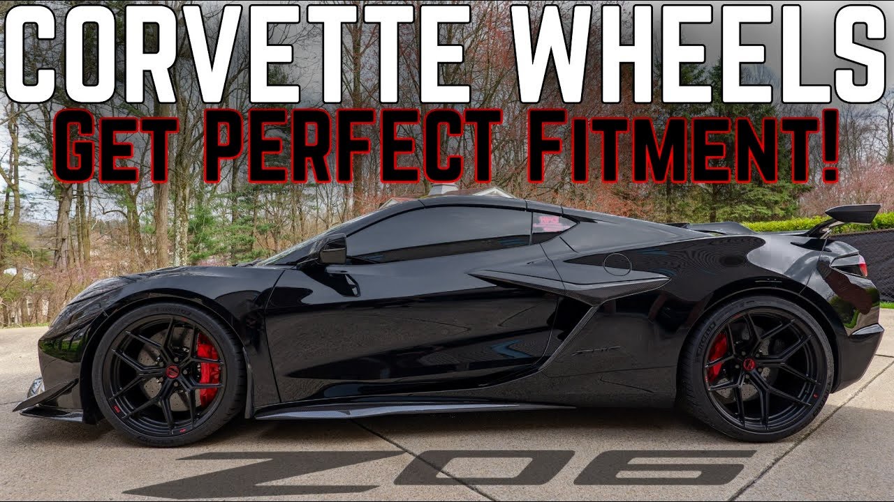 Must watch before buying C8 Corvette Z06 wheels - getting the wheel ...