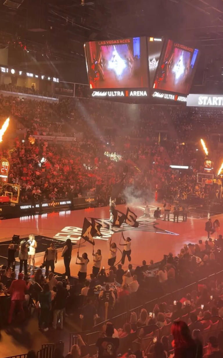 Las Vegas Aces fall to Los Angeles Sparks in tough matchup on banner ...