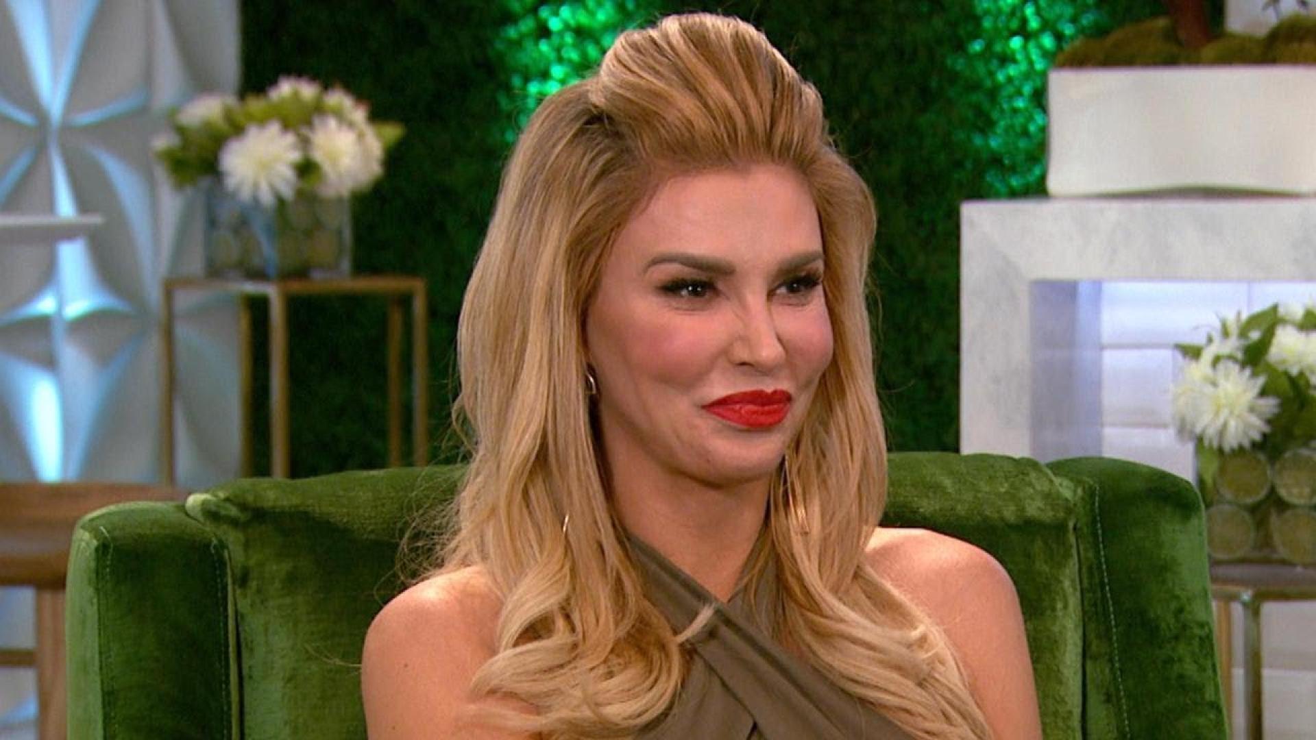 Brandi Glanville says she may have caught ringworm in her throat