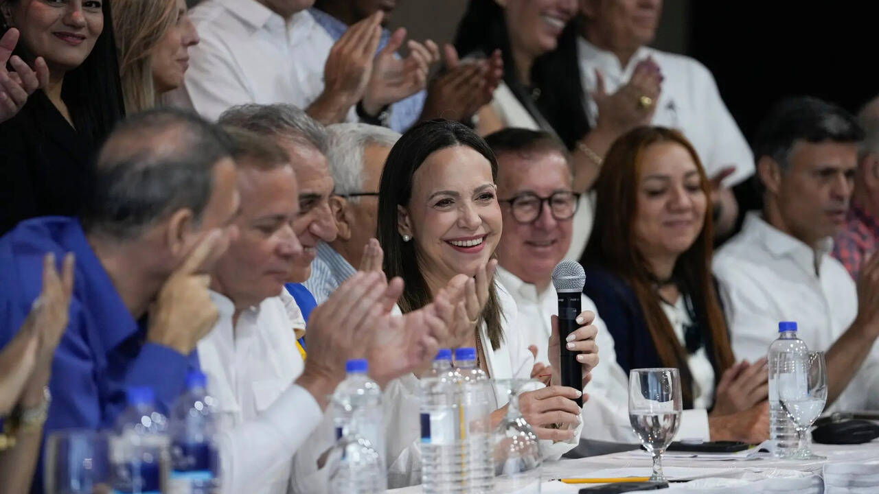 María Corina Machado announces presidential bid and plans return to ...