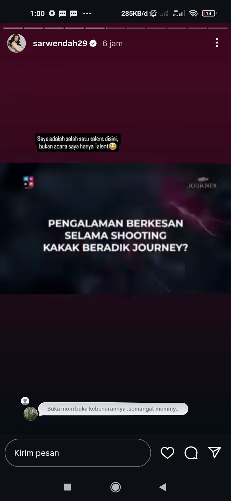 Dituding pernah ritual, Sarwendah kini posting foto di Gunung Kawi