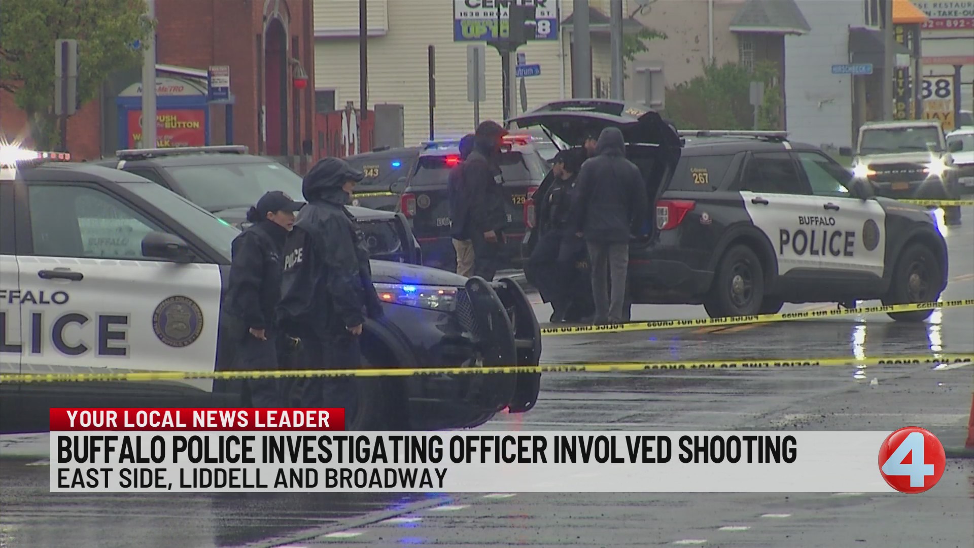 Buffalo police investigating officer involved shooting