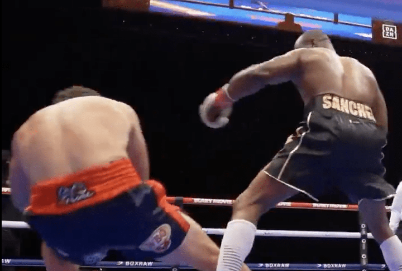 Usyk vs. Rico video: Frank Sanchez flattens Richard Torrez Jr. with ...