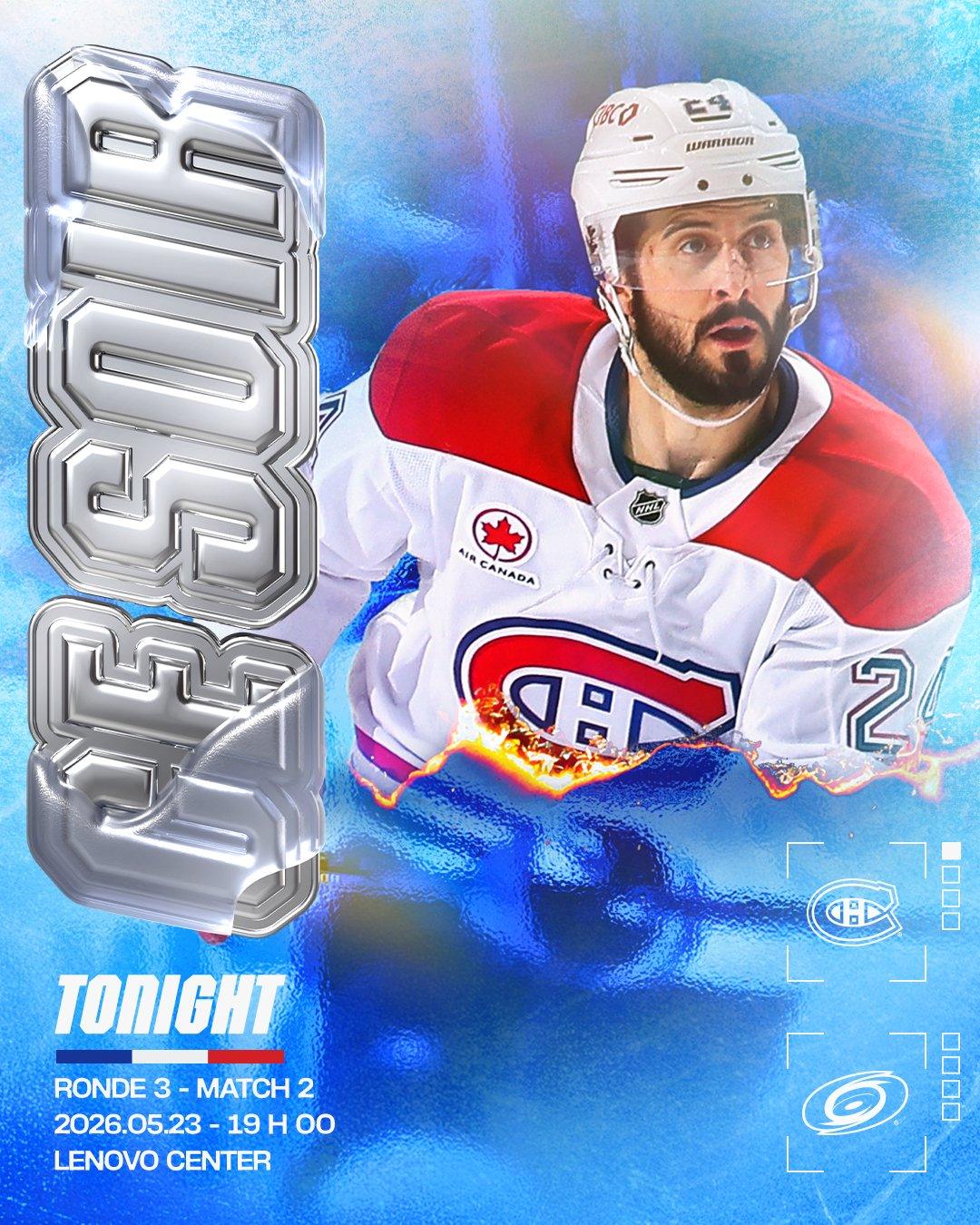 The Habs looking to take 2-0 series lead