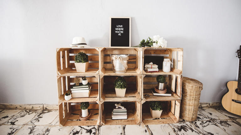 The vintage item at the thrift store that can fix entryway shoe clutter ...