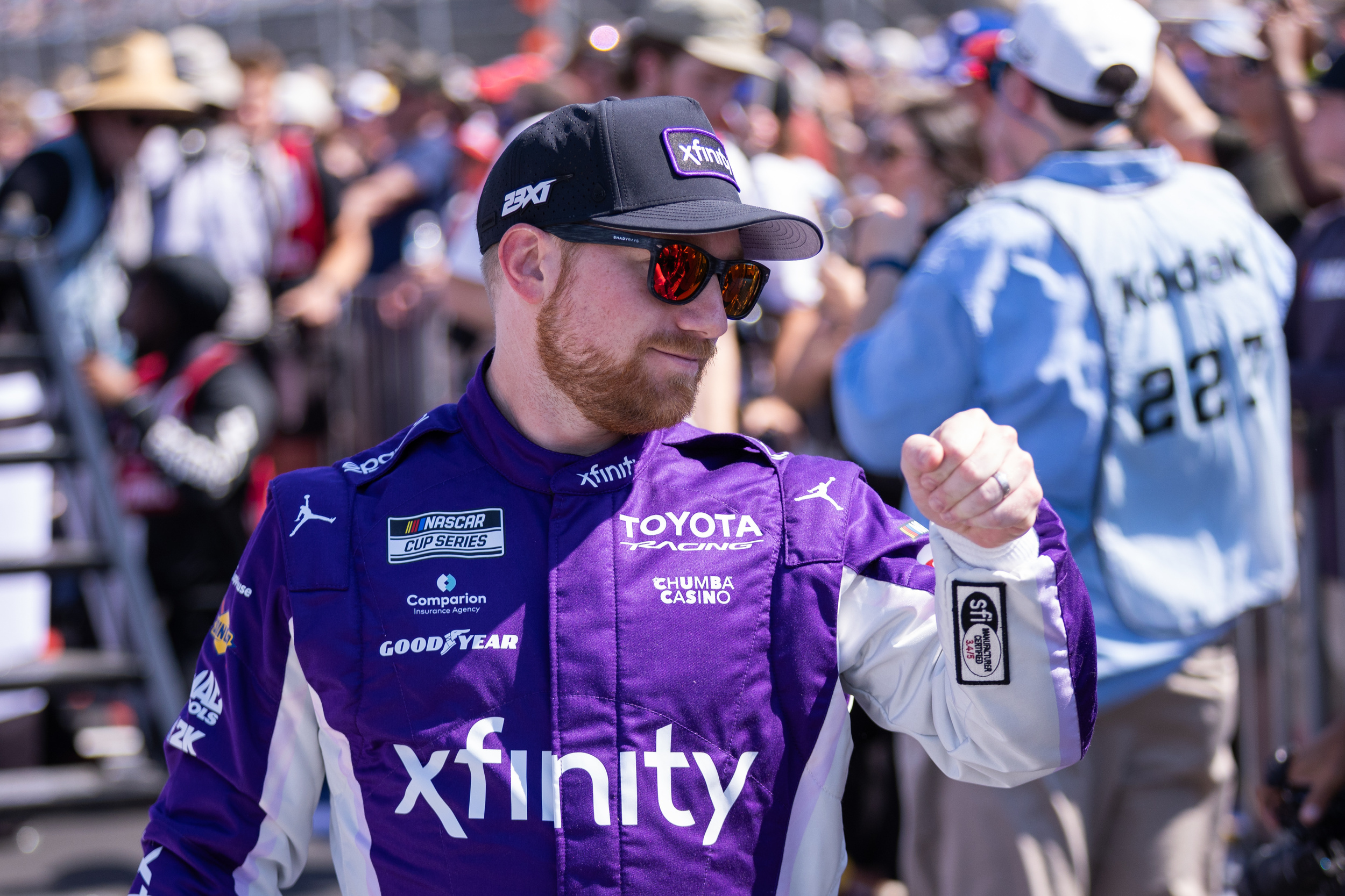 Tyler Reddick on Coke 600 pole after qualifying rained out