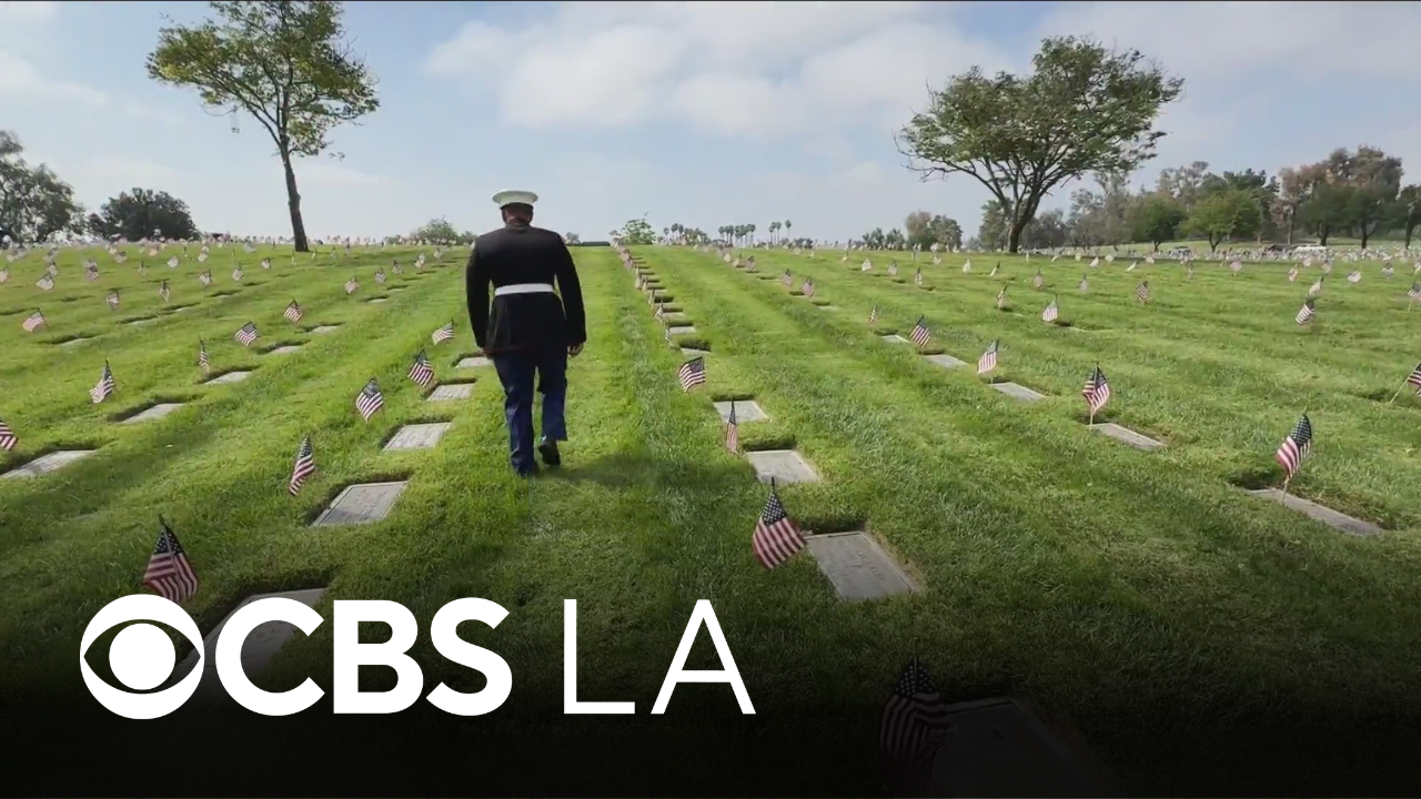 Thousands of flags placed at graves of fallen military members at ...