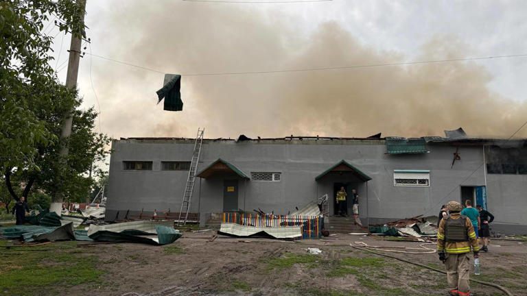 Russia burns down Protestant church in Ukraine's Kharkiv region