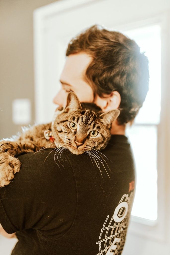 Why does your cat sleep on your clothes?
