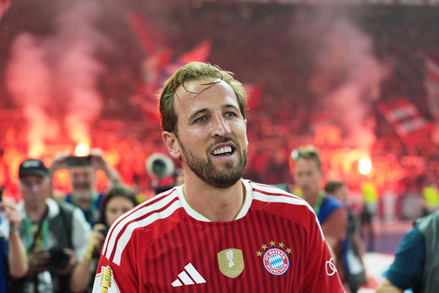 Harry Kane hat trick powers Bayern Munich to German Cup triumph against ...