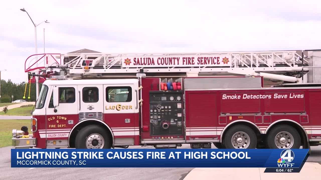 SC high school to remain closed after fire, district says