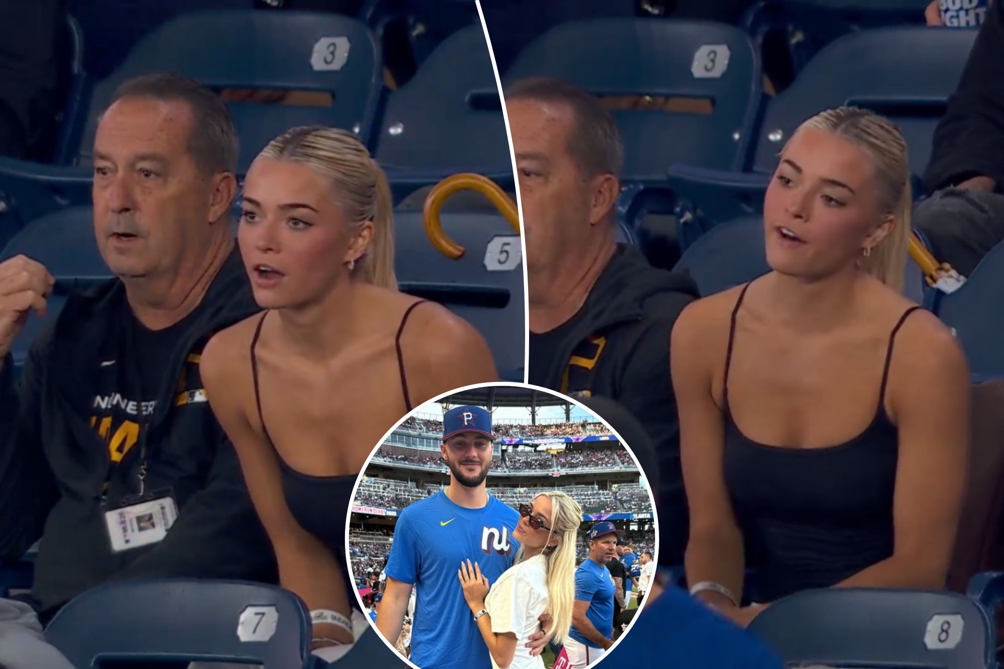 Livvy Dunne caught on video with 'profane' reaction to Paul Skenes ...