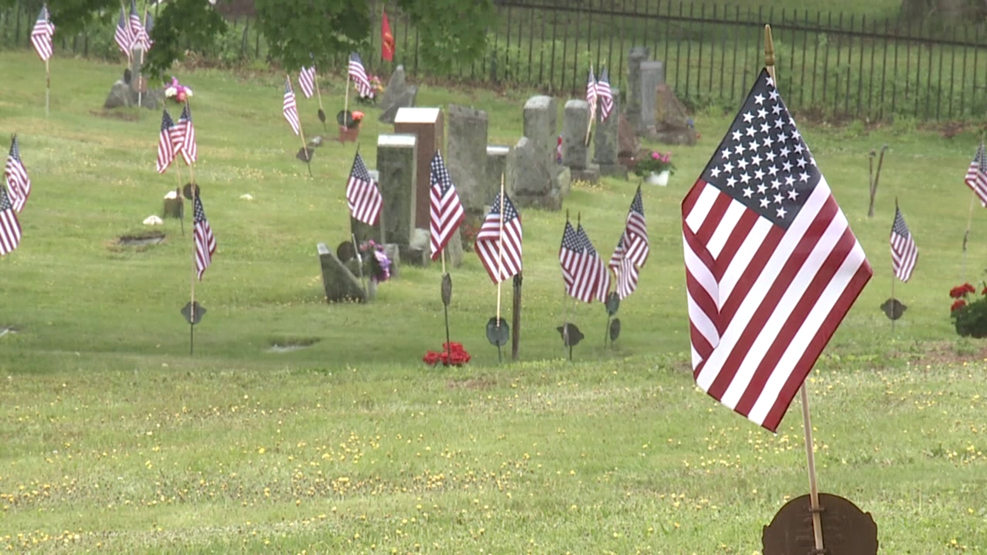 1,200 new flags planted at local cemeteries in Luzerne County