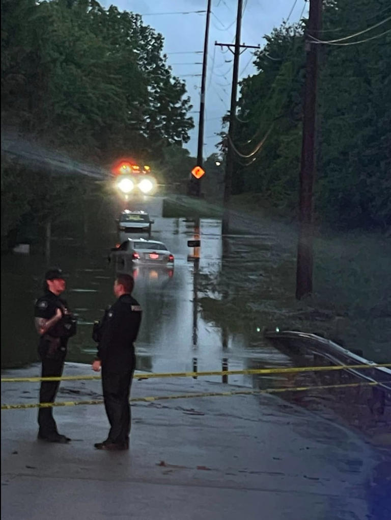 Flooding, high water surrounding homes, across region