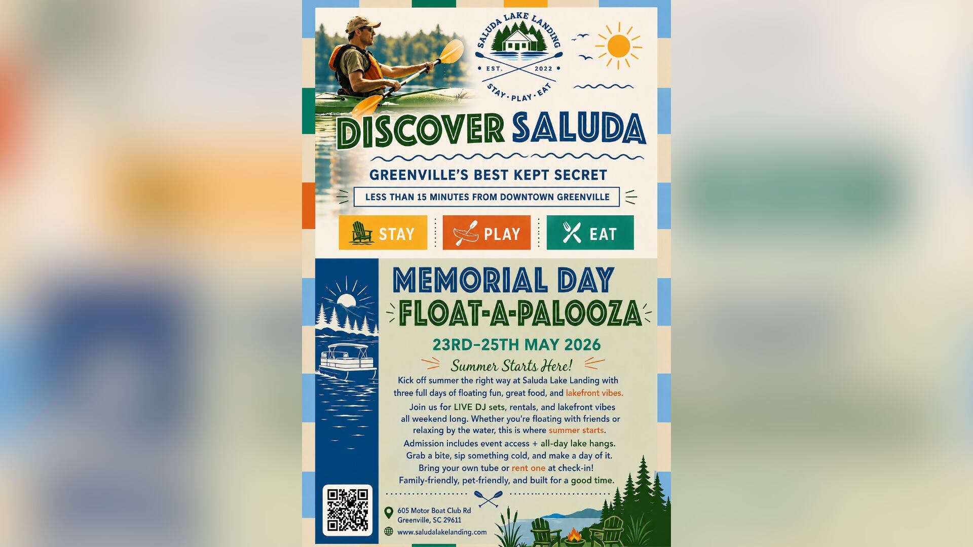 Saluda Lake Landing kicks off summer with Float-A-Palooza