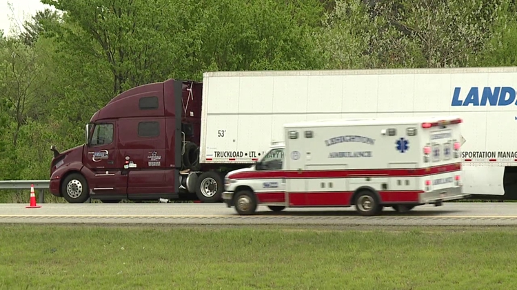 Truck driver killed on side of I-81 in Luzerne County