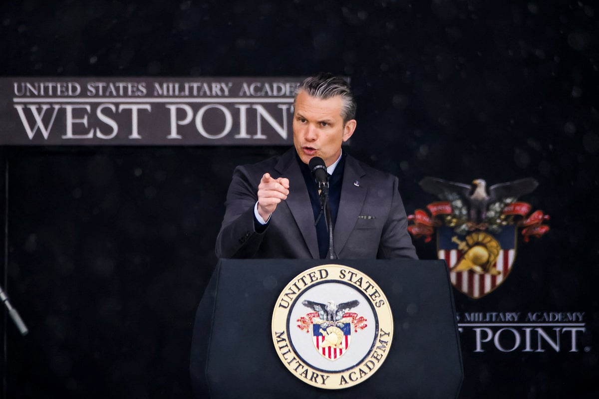 Hegseth blasts 'woke military' in fiery West Point speech
