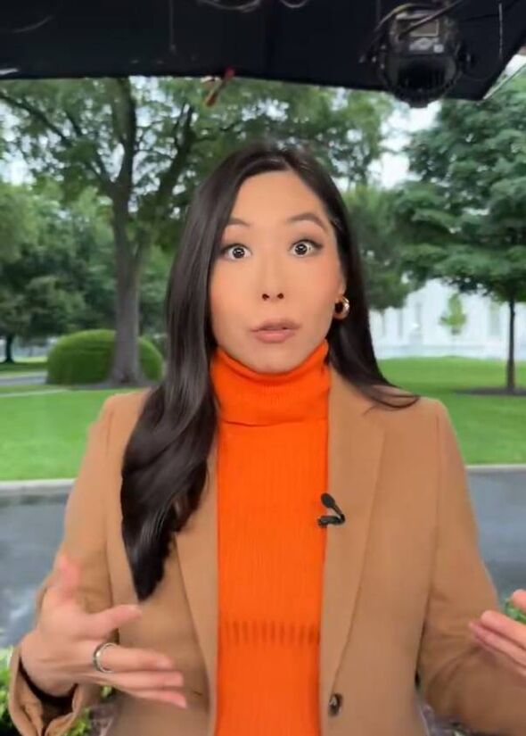 ABC News reporter halts report and ducks for cover during terrifying ...