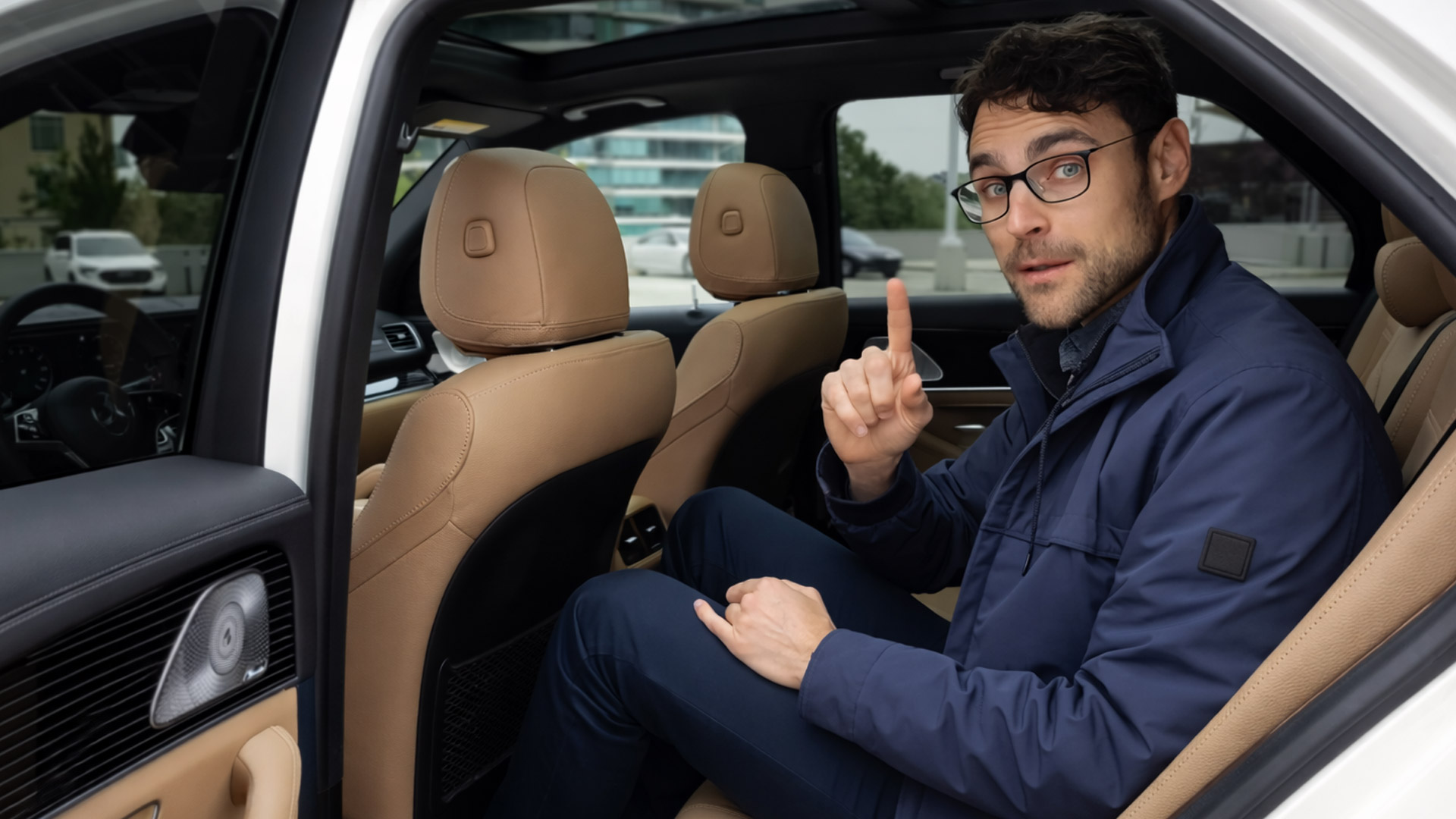 Sitting inside the Mercedes GLE 450 facelift feels more premium