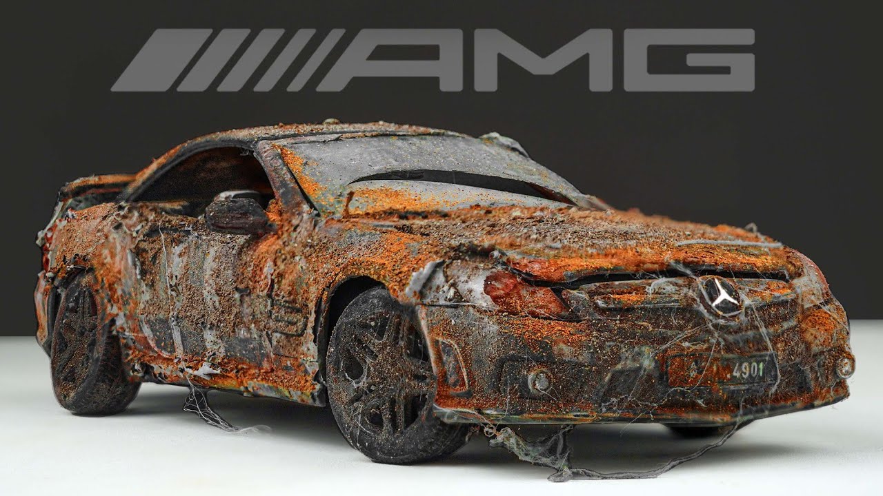 I restored a classic Mercedes AMG! 🚗
