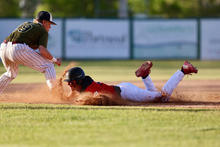 Runnin’ Rebels, Rigby Mustangs split doubleheader to start American ...