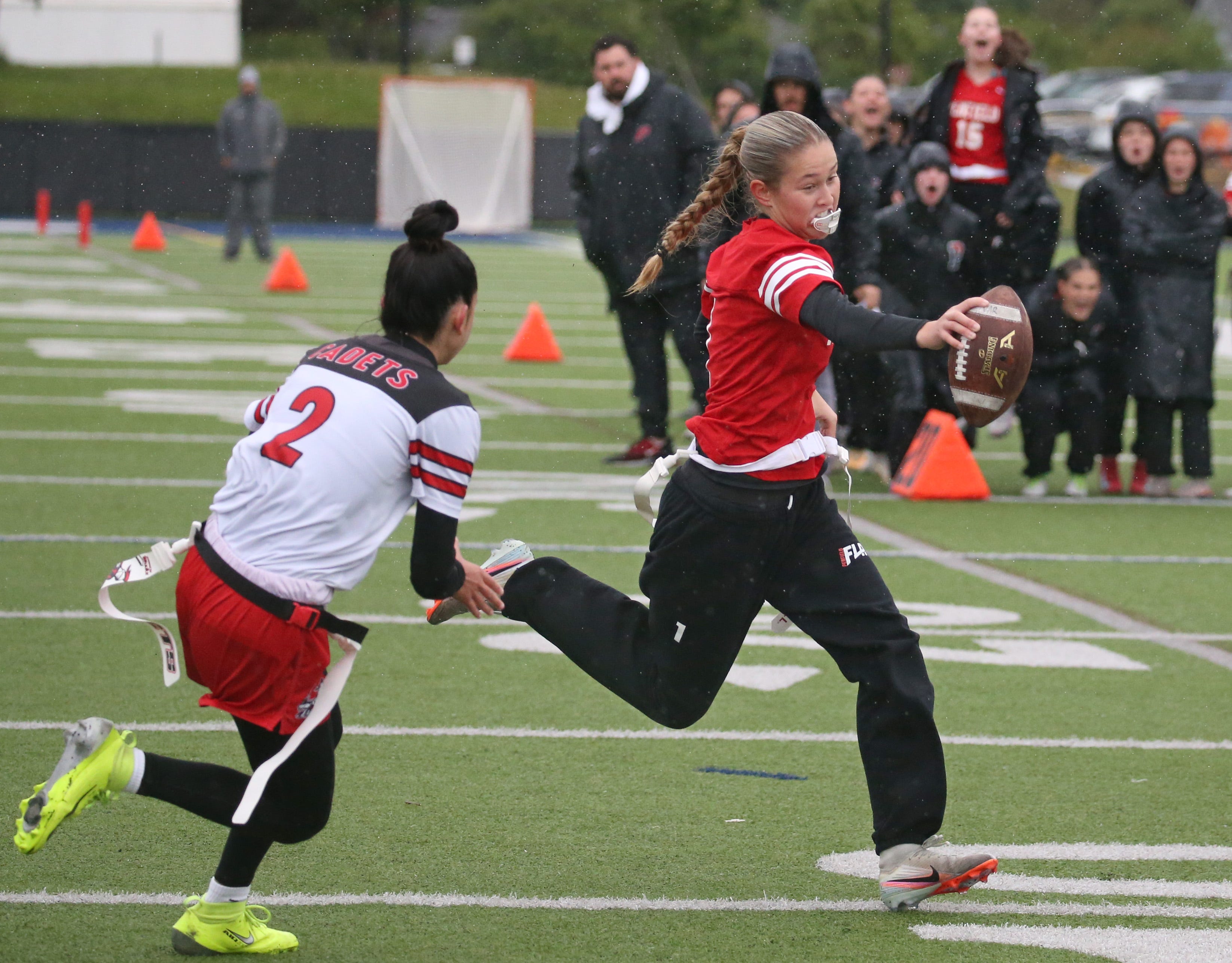Penfield vs Shaker score, updates from flag football state semifinal