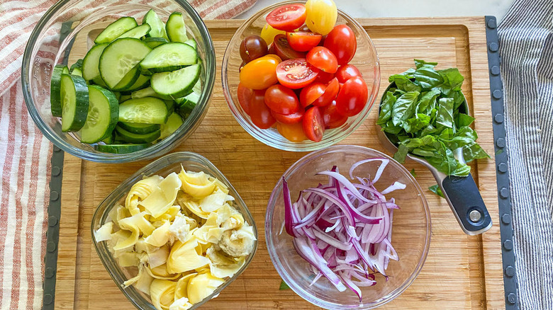 Mediterranean pasta salad recipe