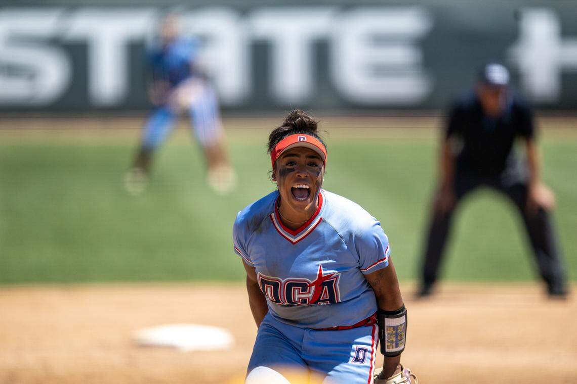 Tuua powerful: Destiny Christian softball roars past Vanden to win D ...
