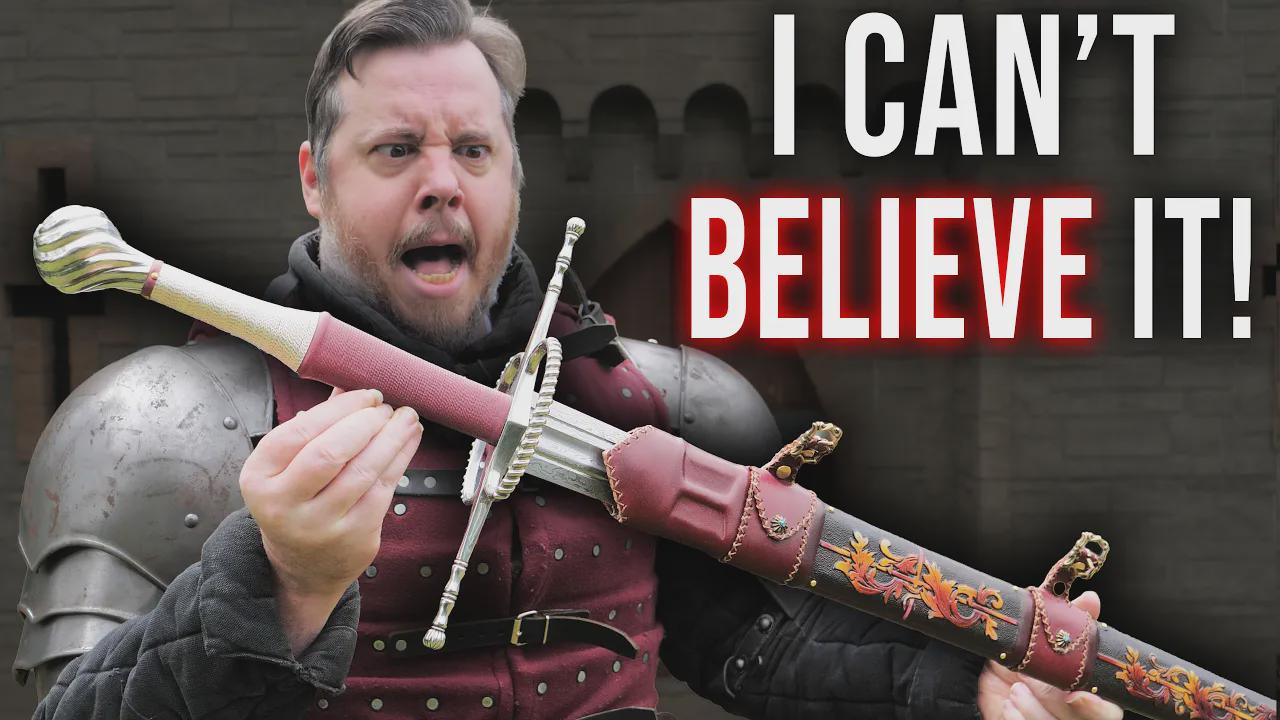 Most beautiful sword we have ever reviewed! - Swordier Type XXa ...