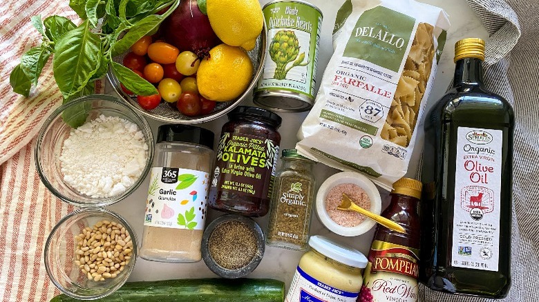 Mediterranean pasta salad recipe