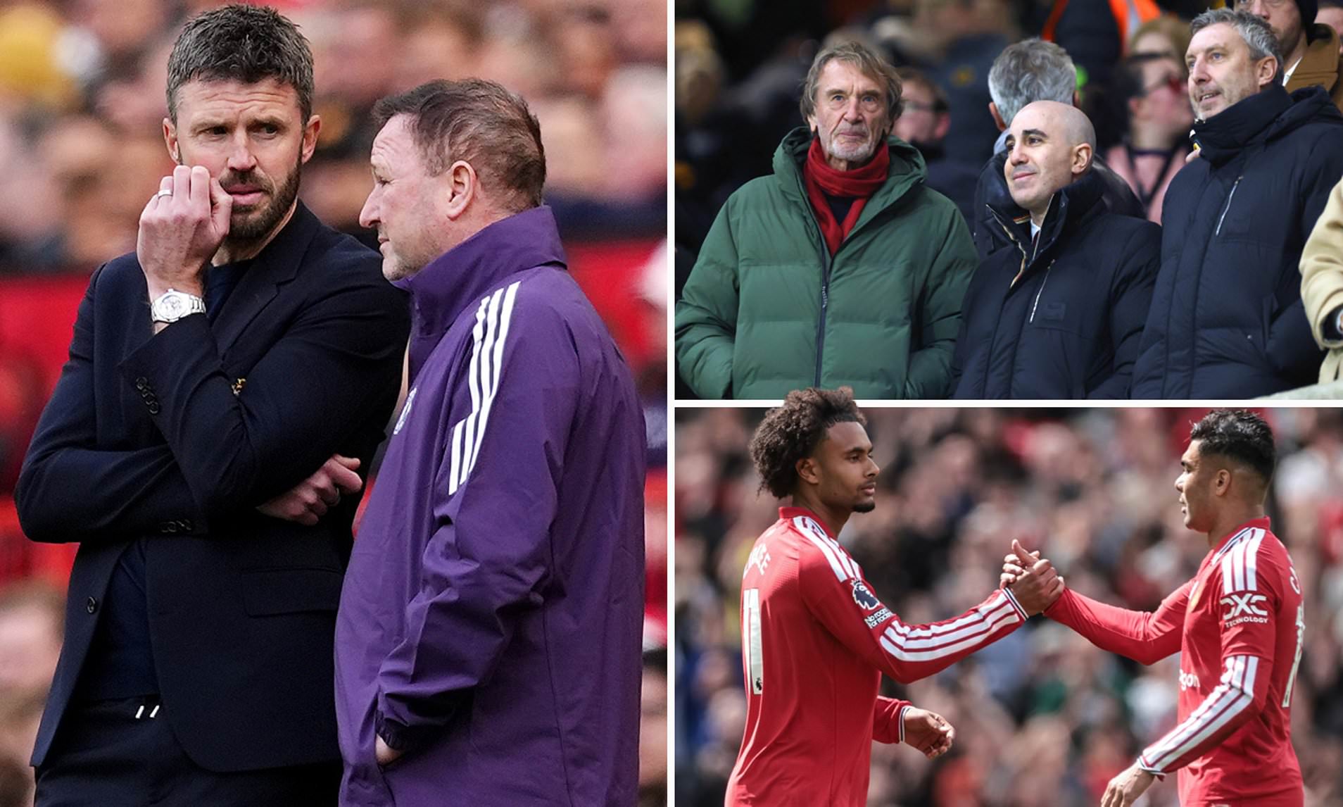 Carrick tells Man United's hierarchy to keep moving forward ahead of ...