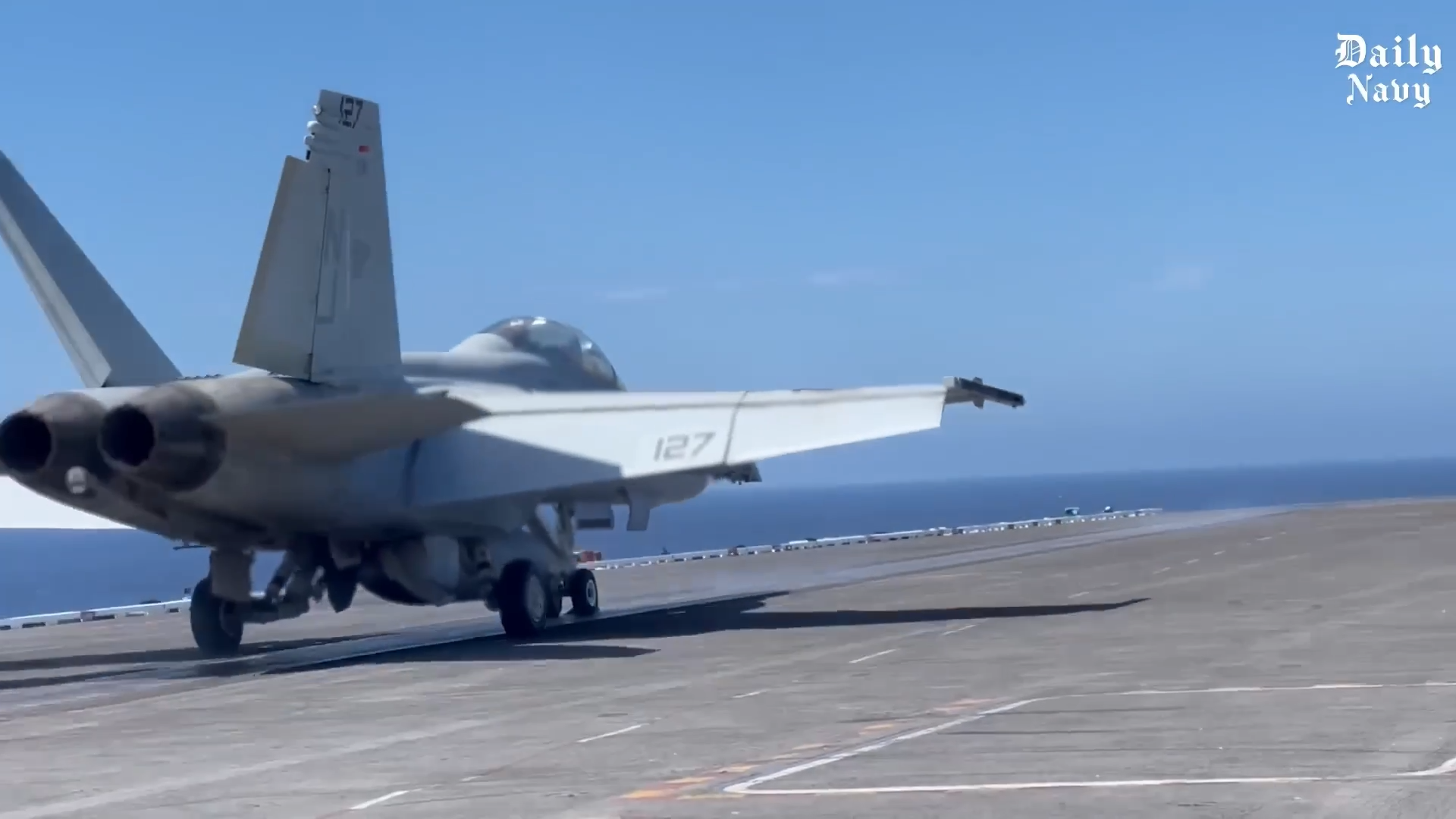 Inside the US Navy’s most dangerous aircraft carrier hangar deck
