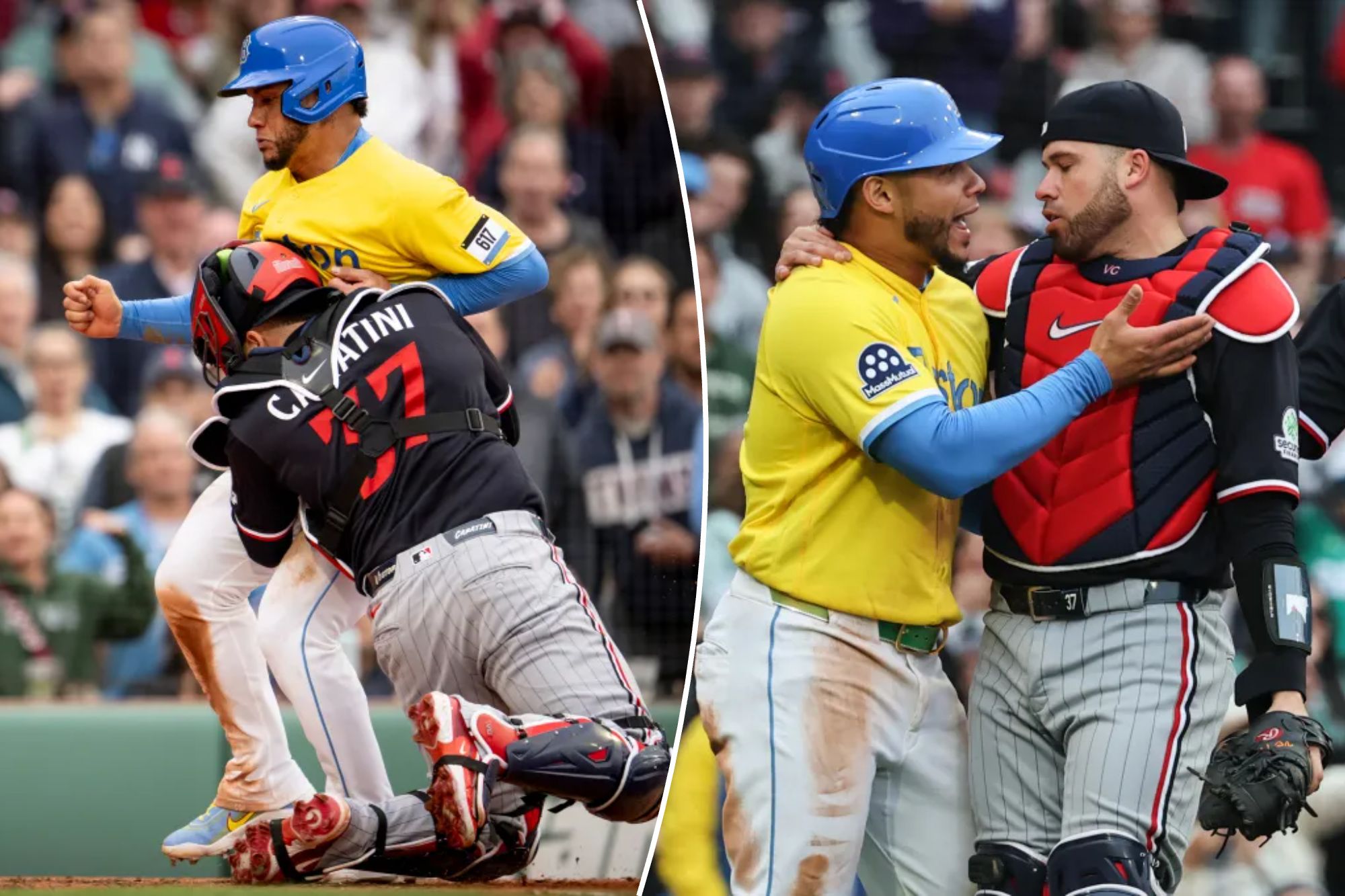 Red Sox’s Willson Contreras sets off another benches-clearing incident ...