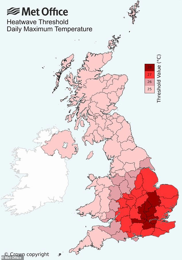 Met Office sends warning as UK to sizzle in 30C heat today - before ...