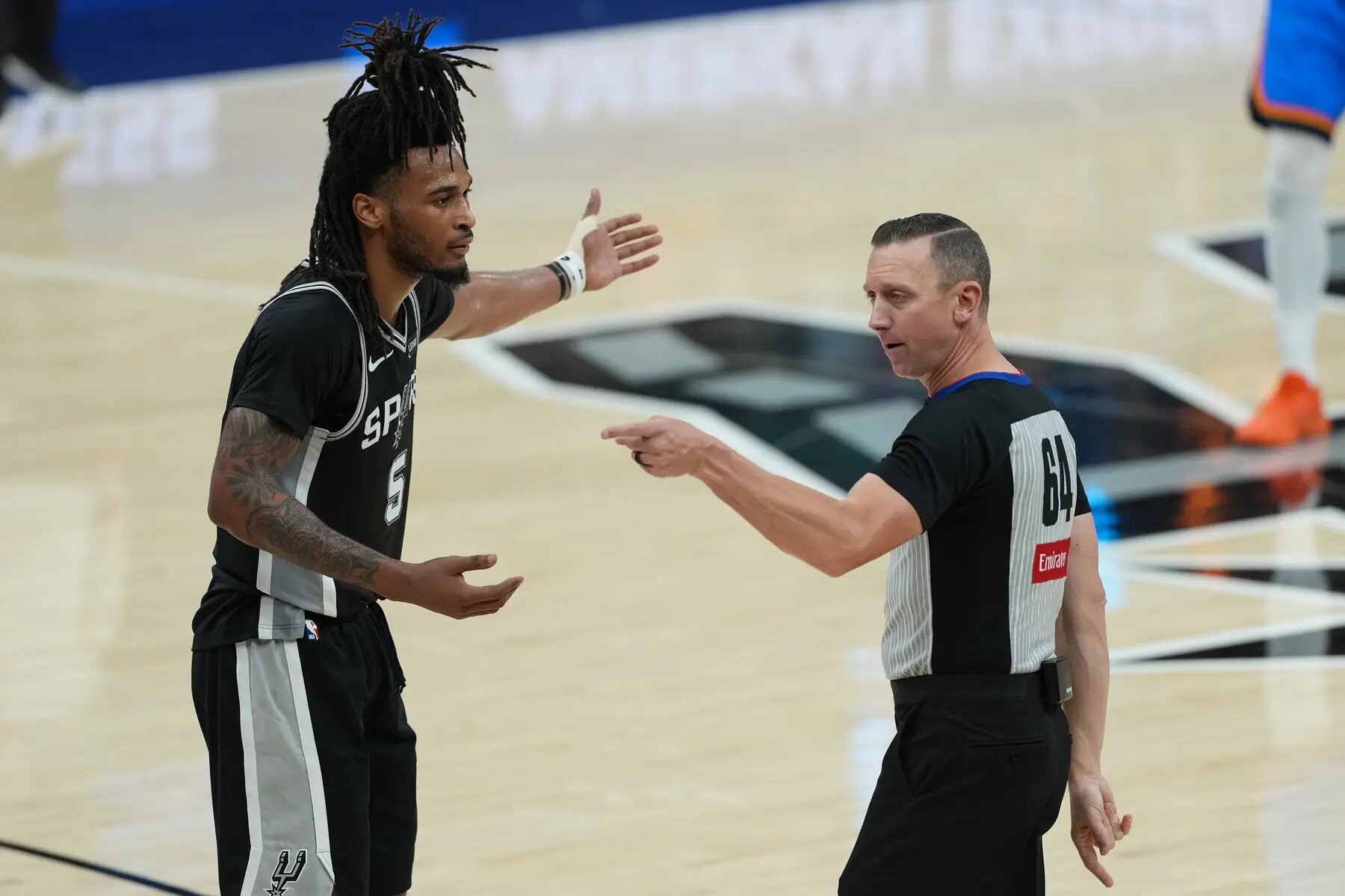 Spurs-Thunder series sheds light on major officiating discourse