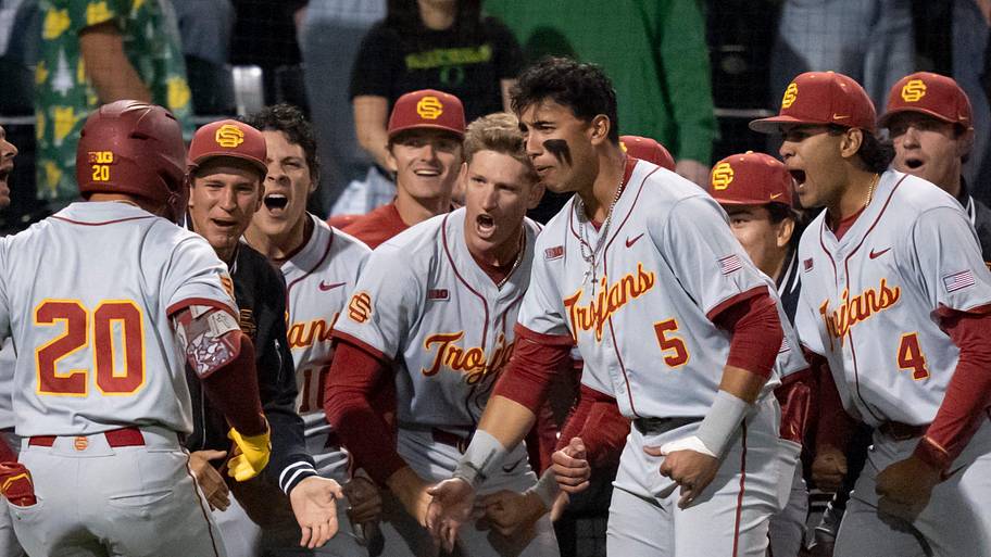 USC baseball puts No. 1 UCLA on upset alert in Big Ten Tournament