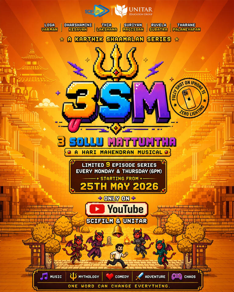No fancy cameras, no big budget: Malaysian Tamil mini series '3SM' shot ...