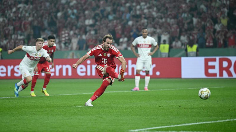 Soccer-Kane hat-trick hands Bayern German Cup victory and domestic double
