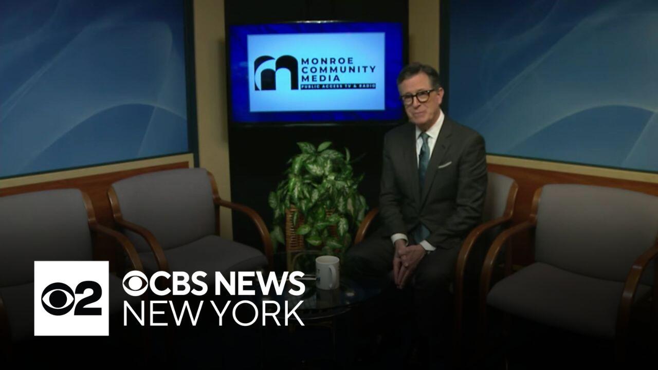 Stephen Colbert makes surprise appearance on Michigan public access show