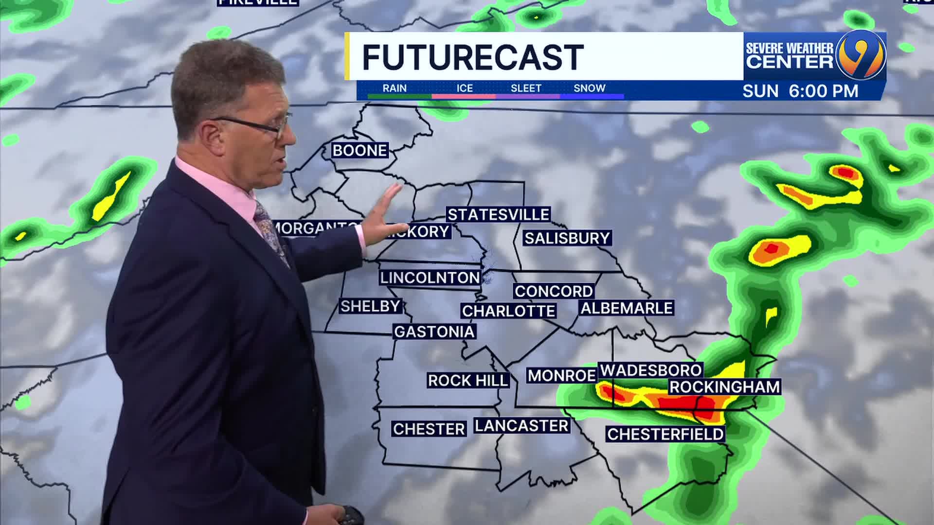 Forecast: Rounds of rain, storms today