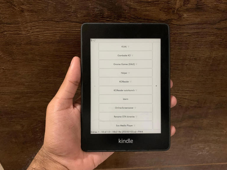 6 neat plugins I've installed on my jailbroken Kindle